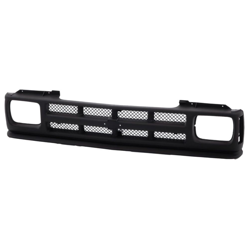 KAIHUIXING Texture Black Grille W/ Mesh Insert for Chevy for S10 Tahoe ...