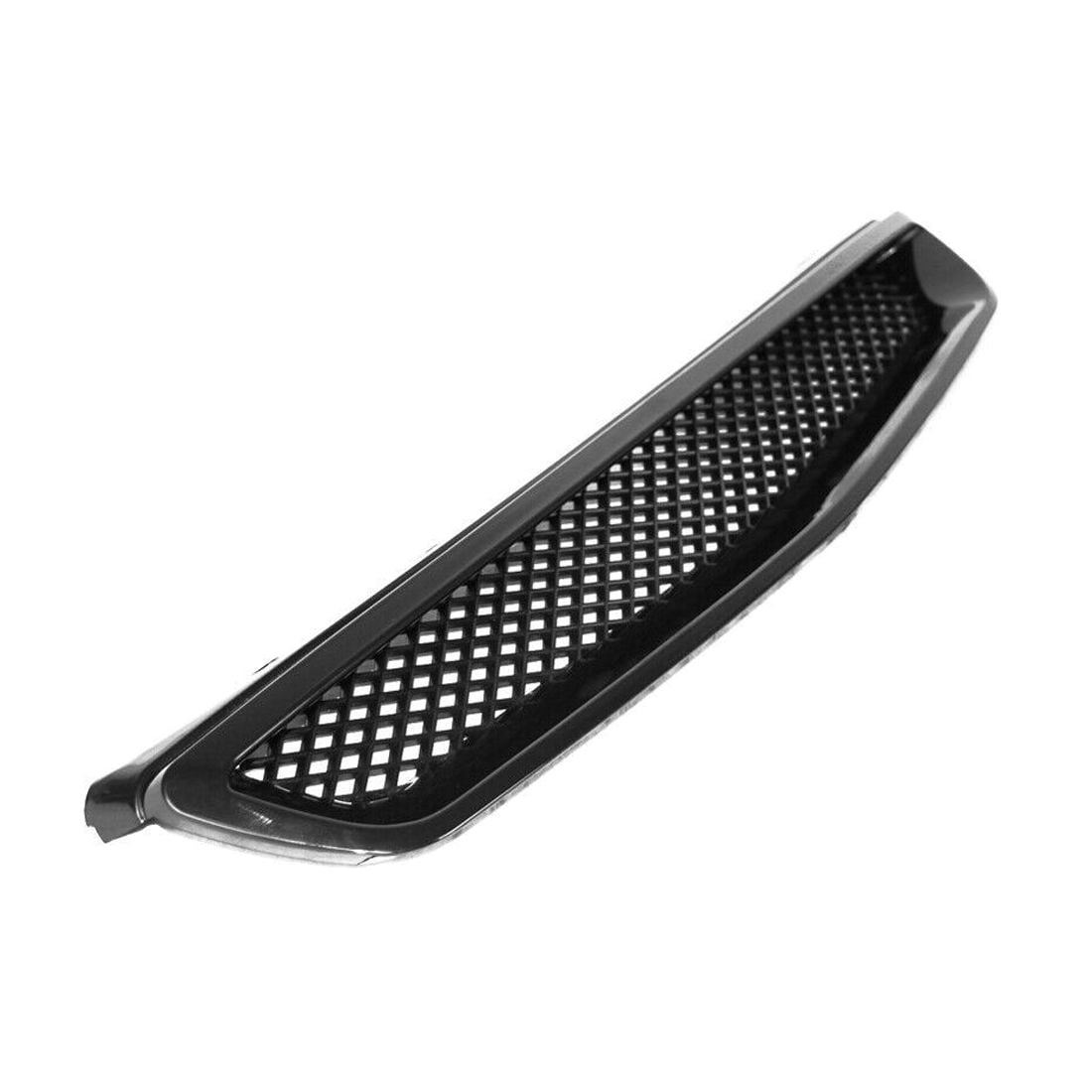 KAIHUIXING Type- Front Hood Grille Mesh Unpainted Black ABS for Honda ...