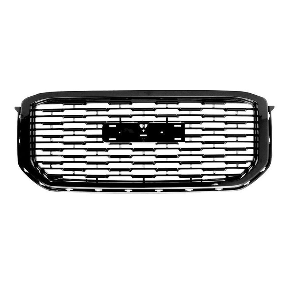 KAIHUIXING Xl Style Front Bumper Hood Upper Grille Black - ABS for GMC ...