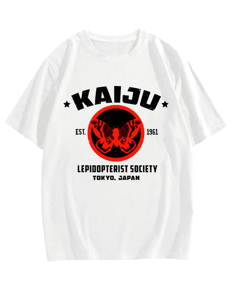 KAIJU Japanese Style Cotton casual T-shirt- - Walmart.com