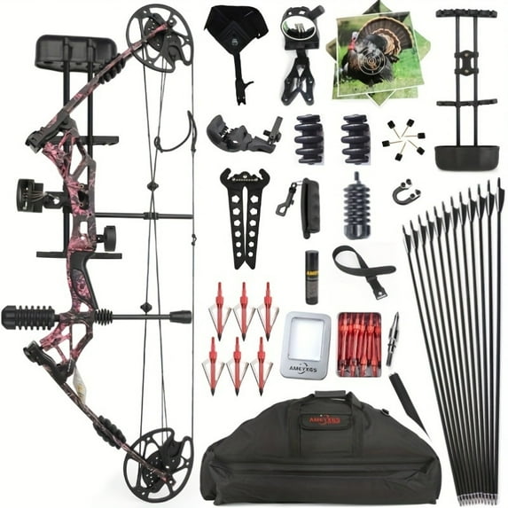KAIMEI HAN Compound Bow Hunting Bow Archery 30-60 lbs - Walmart.com