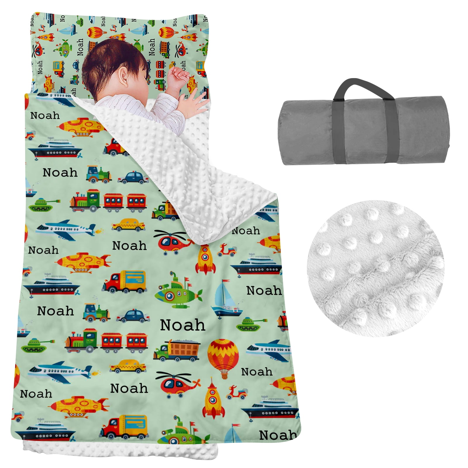KAINSY Custom Toddler Nap Mat, Personalized Name Nap Mats for Daycare ...
