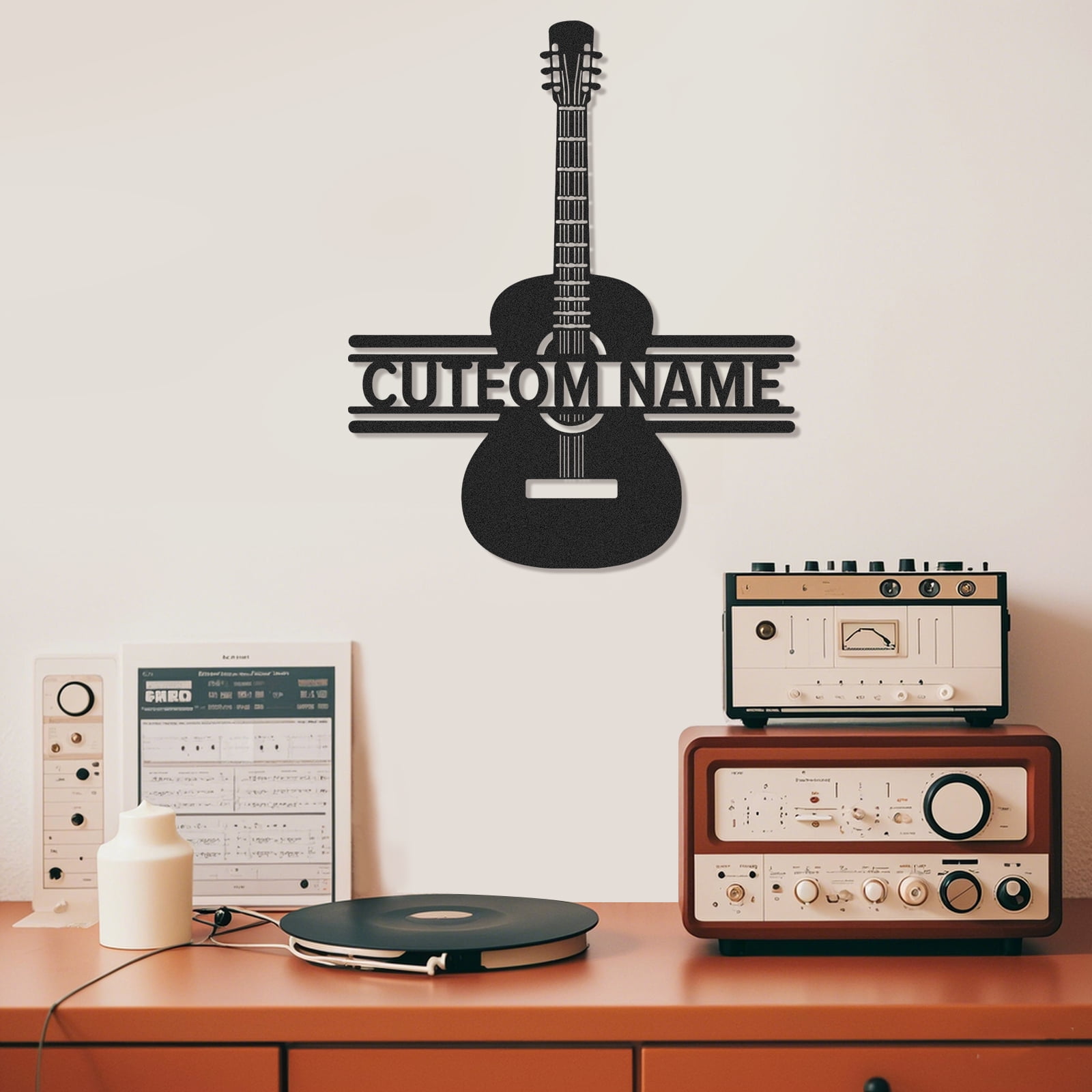 KAINSY Metal Signs Customized, Personalized Music Theme Metal Sign with ...