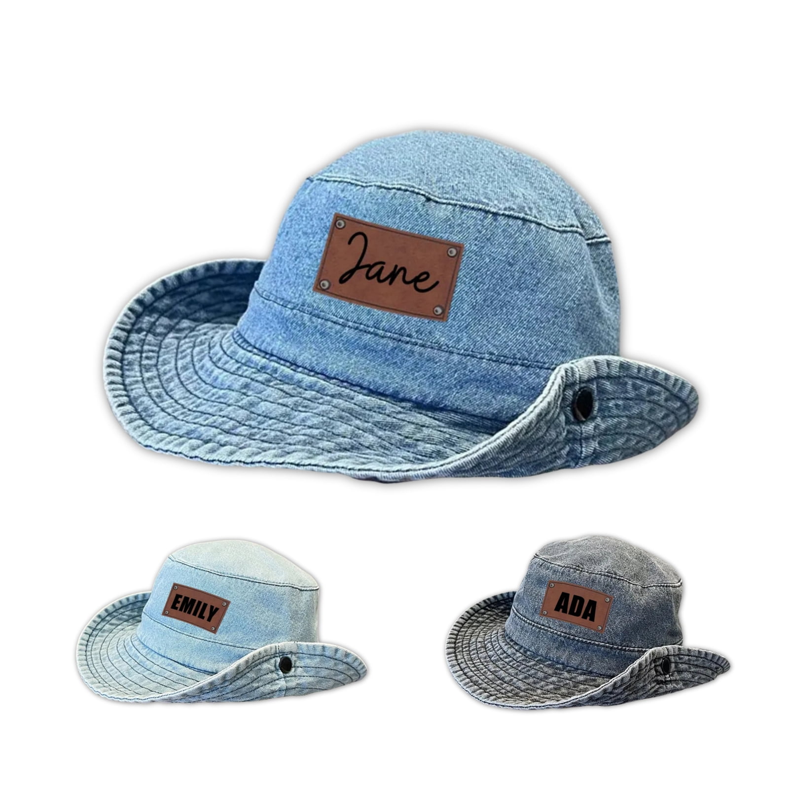 KAINSY Personalized Toddler Cowboy Hat, Custom Name Western Cowboy Hats ...