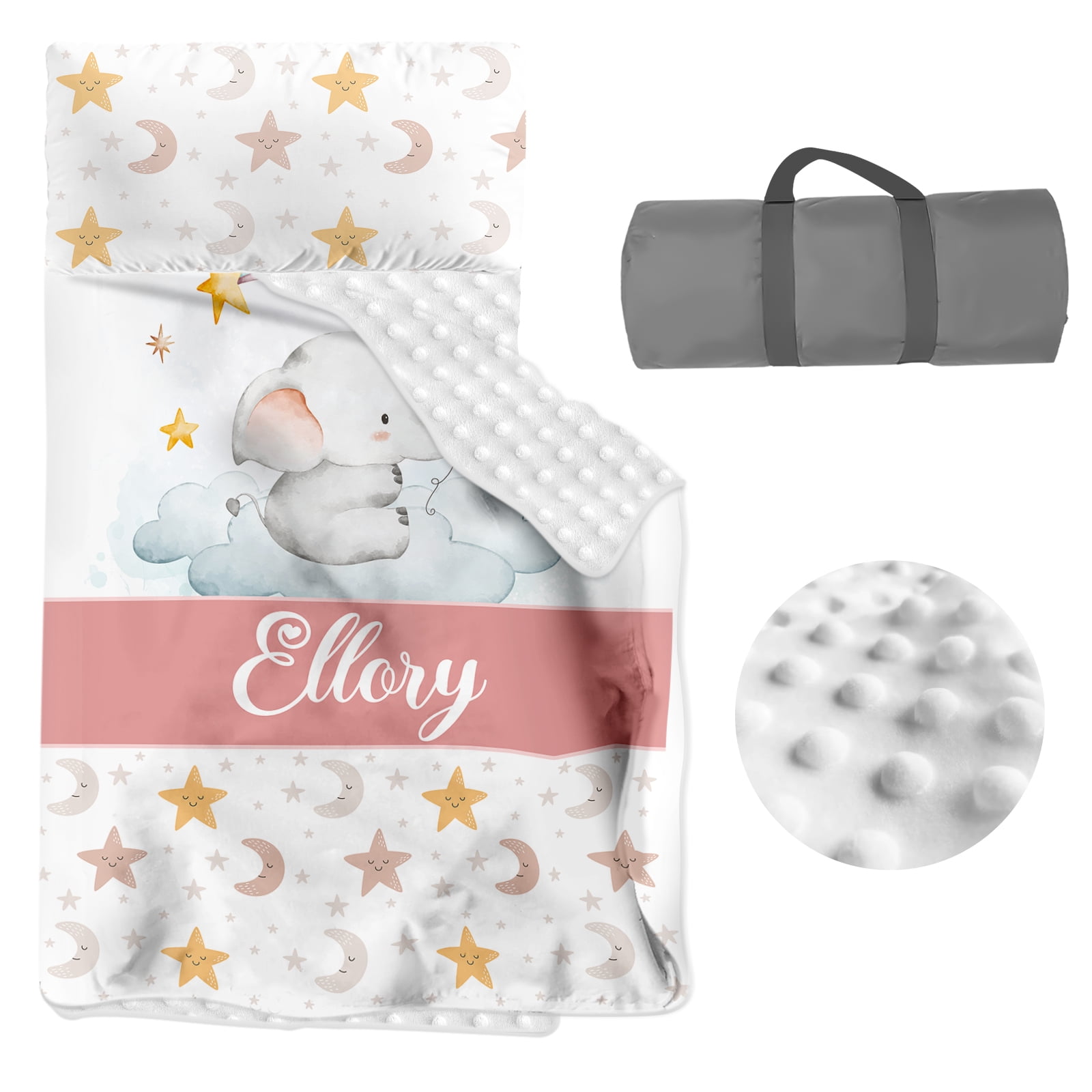 KAINSY Personalized Toddler Nap Mat, Custom Name Sleeping Bag with ...