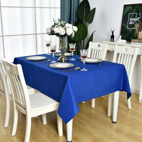 Royal Blue 2 Pack 8 Foot Rectangular Stretch Spandex Table Cover by ...