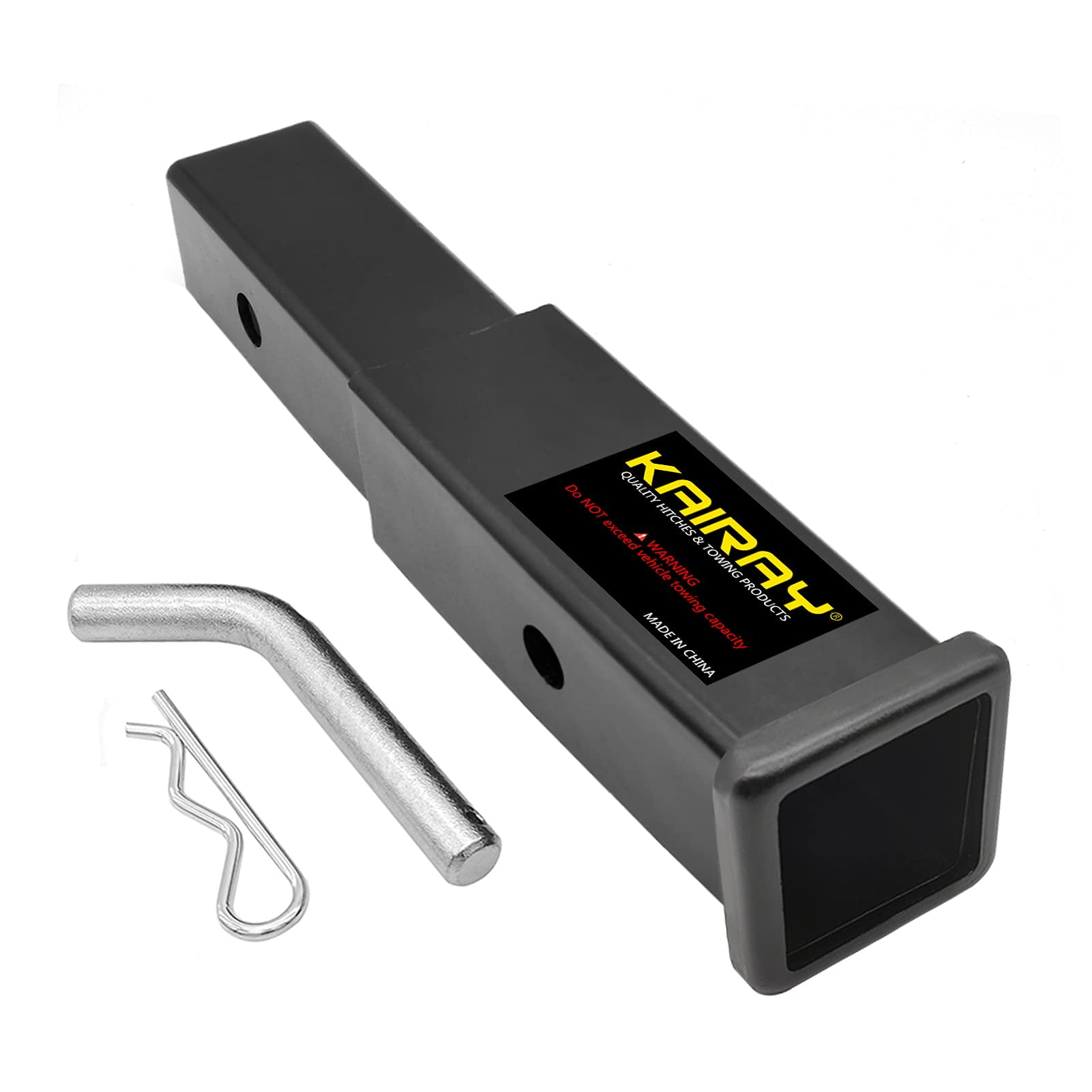 KAIRAY Trailer Hitch Extension, RRF12 2 Inch Receiver Tube Extender, 7 ...
