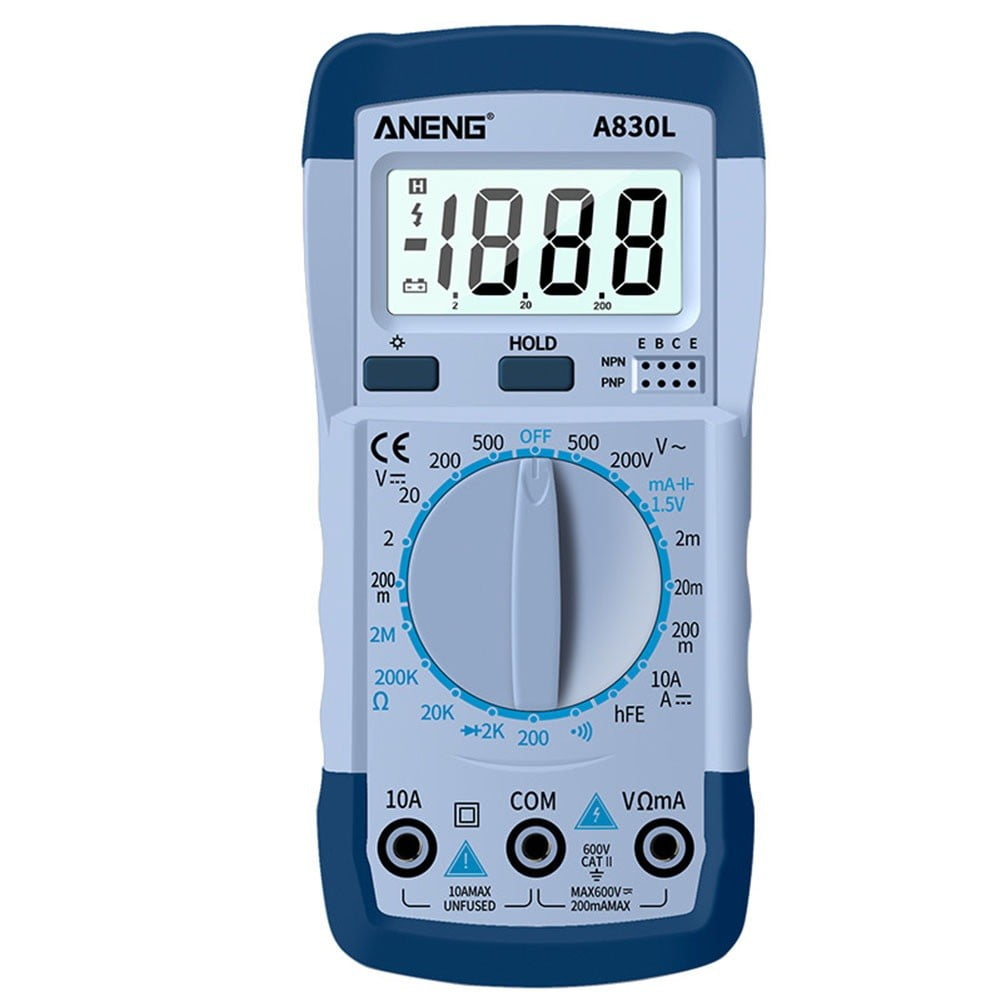 KAIRUITE A830L Digital Multi-function Multimeter Household Instrument ...