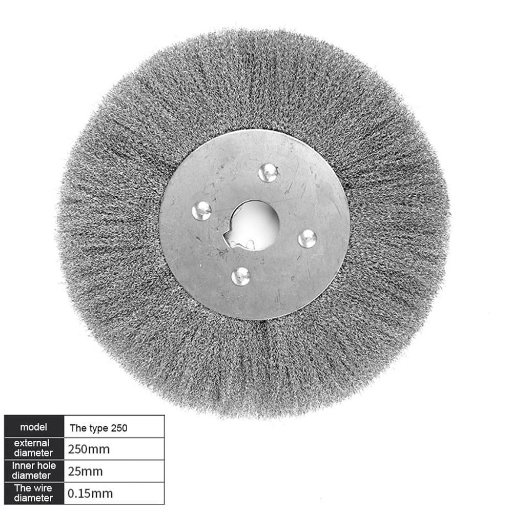 KAIRUITE Crimped Stainless Steel Wire Wheel Brush Bench Grinder ...