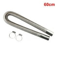KAIRUITE Exhaust Hose for Power Generator, Stainless Steel Exhaust Pipe ...