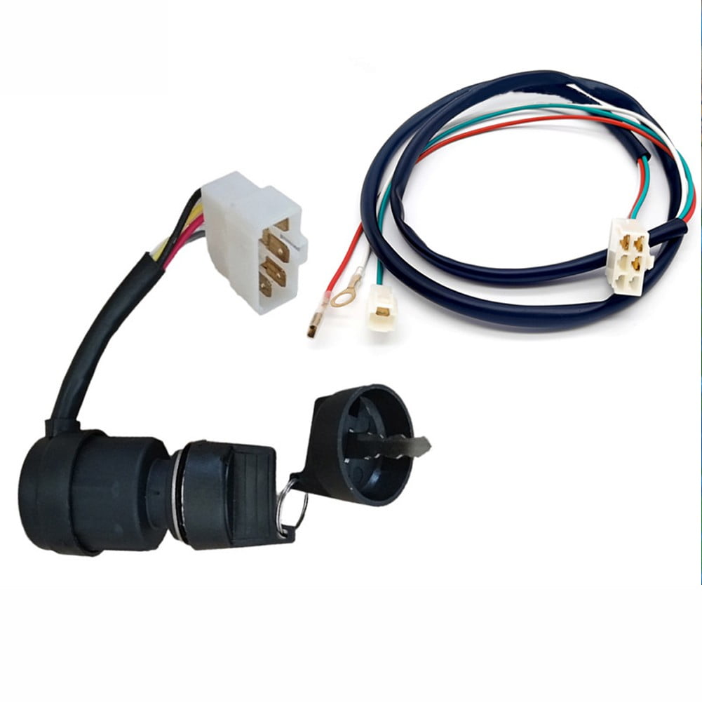KAIRUITE Gas Generator Ignition Key Switch 5 Wire Switch for 178F/186F ...
