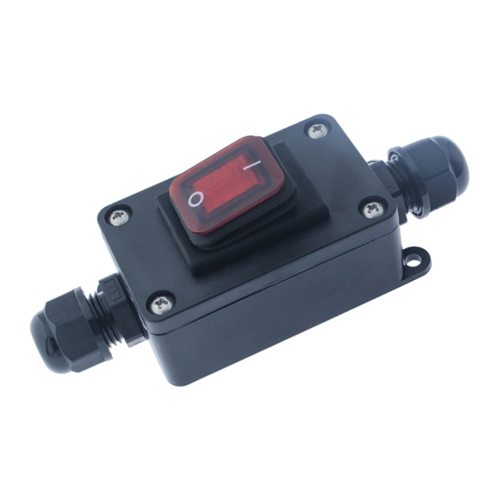 KAIRUITE Push Button Inline Switch 220V 30A Machine Push Button Switch ...