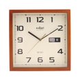 KAISER 125 Inch Quartz Wall Clock Square Analog Clock with Day Date ...