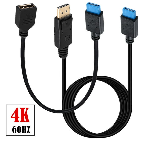 KAIXUDA USA 4K DisplayPort Connector Adapter Cable, 60Hz High-Speed ...