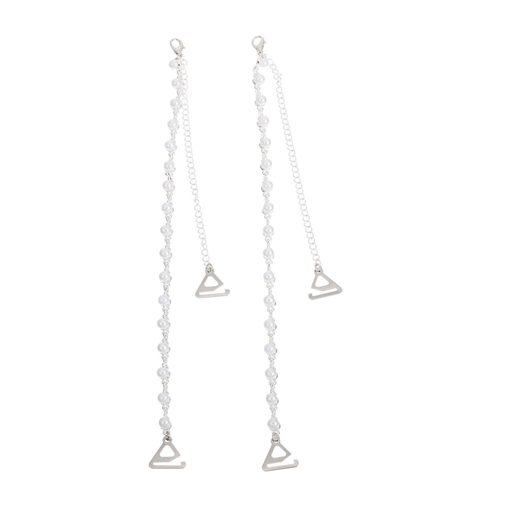 KAJNBN 1 Pair Clothing Straps for Women in White Color with Adjustable ...