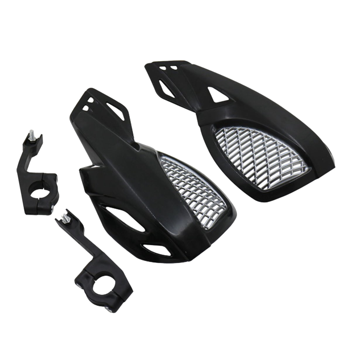 KAJNBN 1 Pair Motorcycle Handguards for ATV Reinforced Hand Guard ...