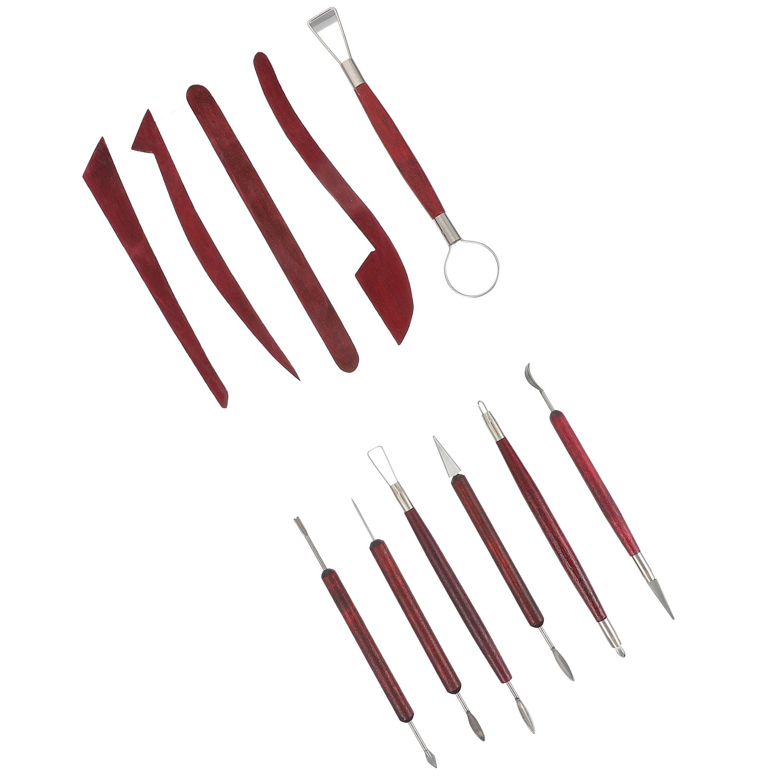 KAJNBN 1 Set of 11 x Clay Tools for Creating Decorative Effects on Clay ...
