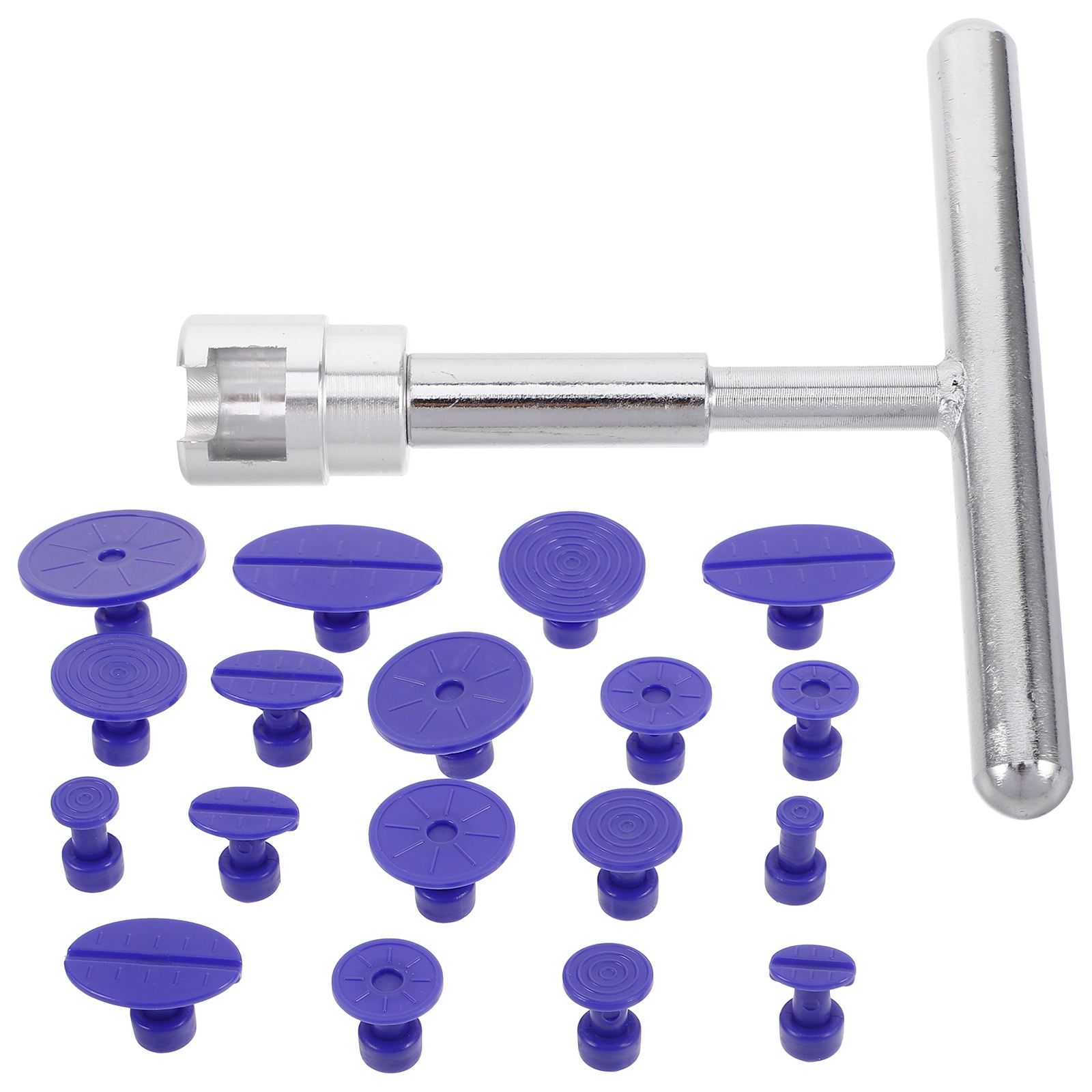 KAJNBN 1 Set Assorted Color Plastic Dent Puller Glue 3.5X3.5X1.7In For ...