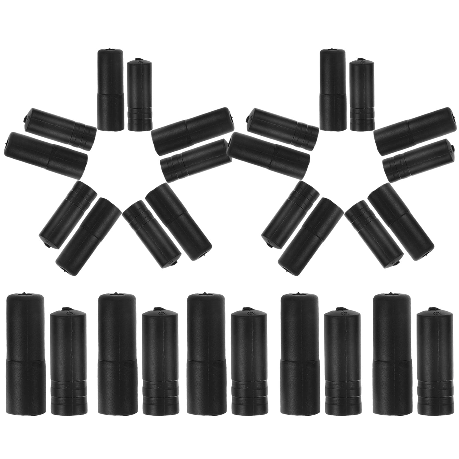 KAJNBN 1 Set Round Bike Wire End Caps for Cyclists Gear Shifting ...