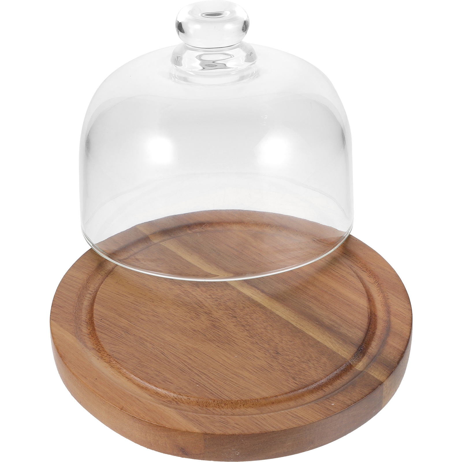 KAJNBN 1 Set Small Cake Dome with Square Base and Round Cover for ...