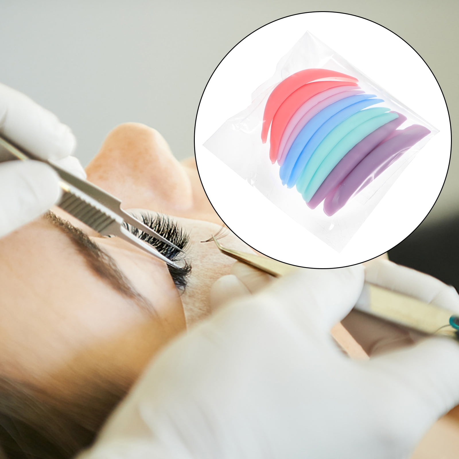 KAJNBN 10 Pairs Lash Pads for Lash Extensions in Sunflower Shape for ...