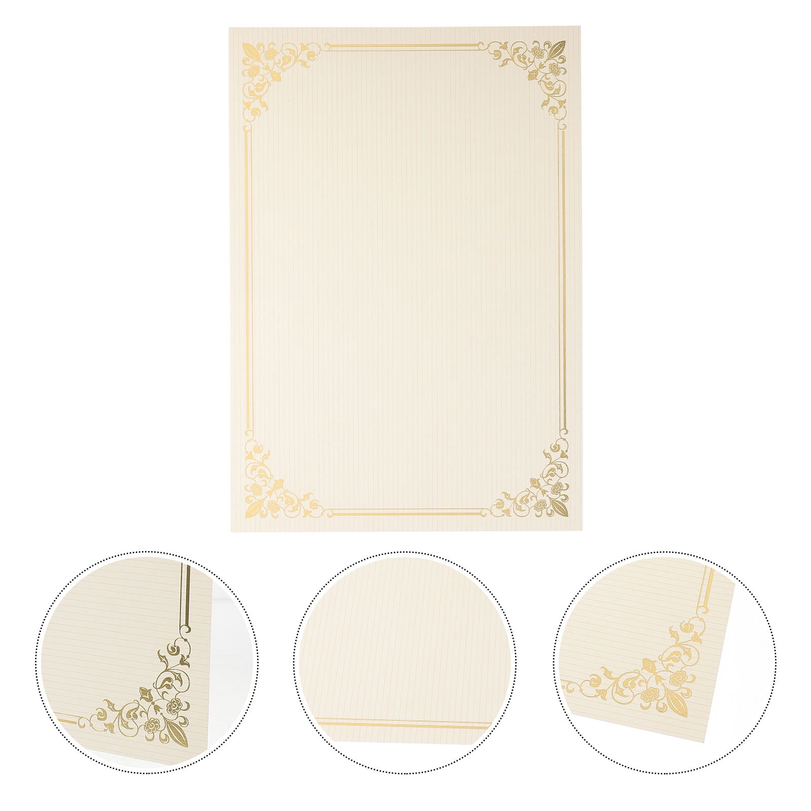 KAJNBN 10 Sheets School Certificate Paper for Graduates and Students ...