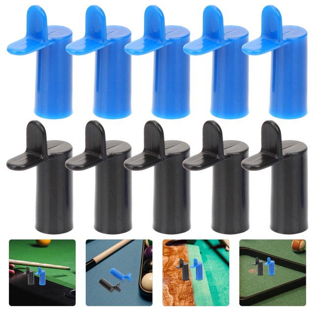 KAJNBN 10Pcs Pool Bridge Stick Billiard Cue Rack Adjustable Height ...