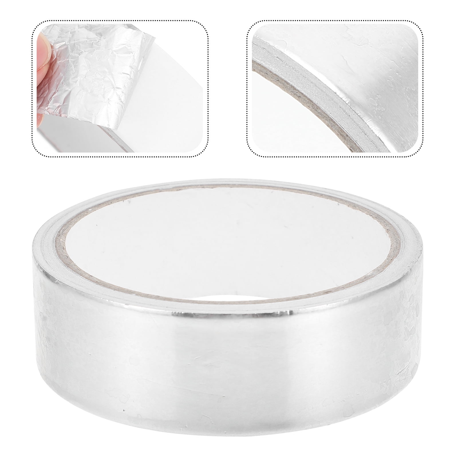 KAJNBN 1Pack Countertop Sticker Aluminum Foil Decal Silver for Kitchen ...