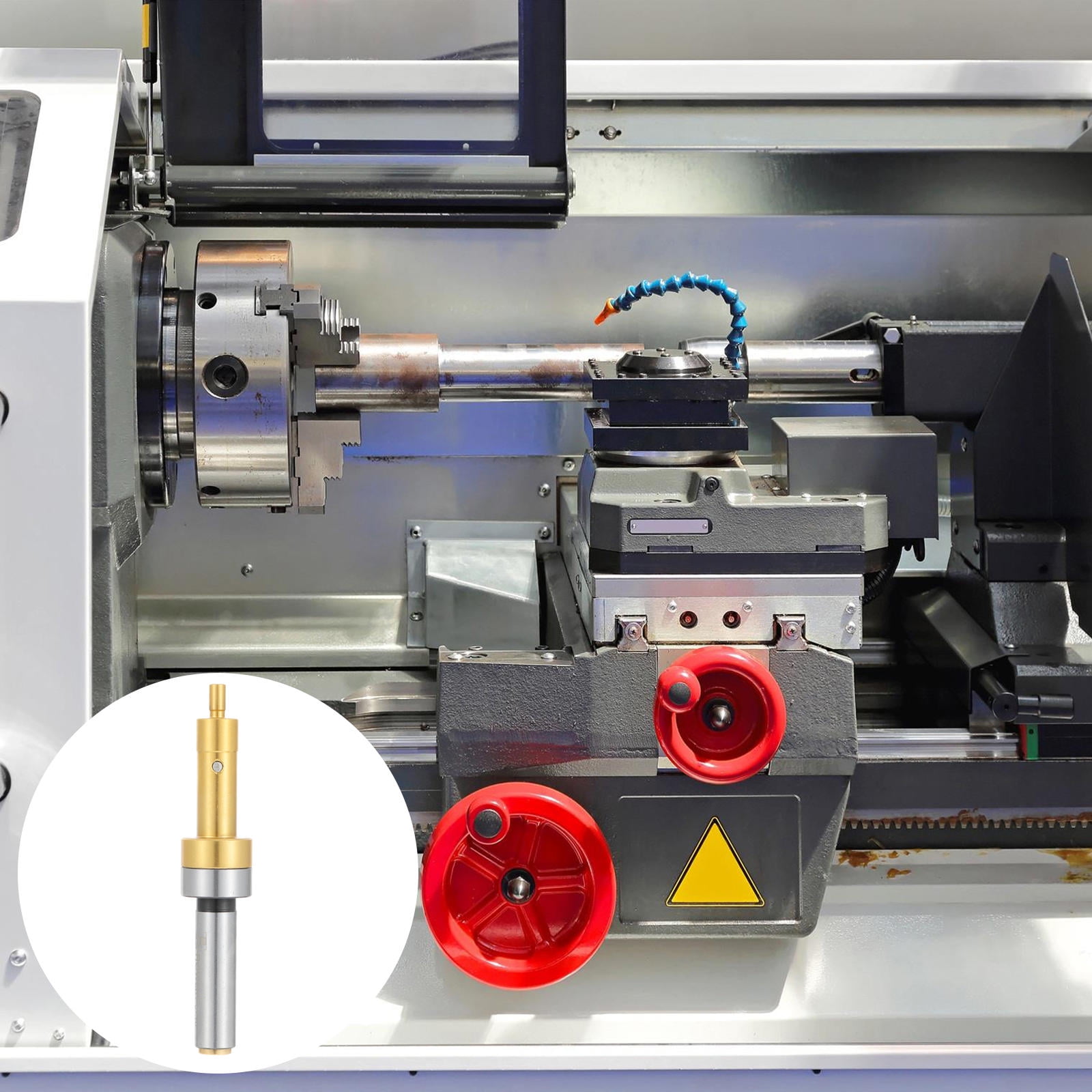 KAJNBN 1Pack Electronic Edge Finders Yellow Rod Shaped High Speed Steel ...