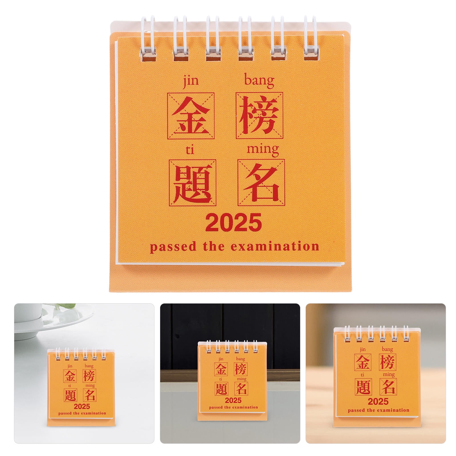 KAJNBN 1Pack Elegant Standing Flip Table Planner With 2025 Chinese ...