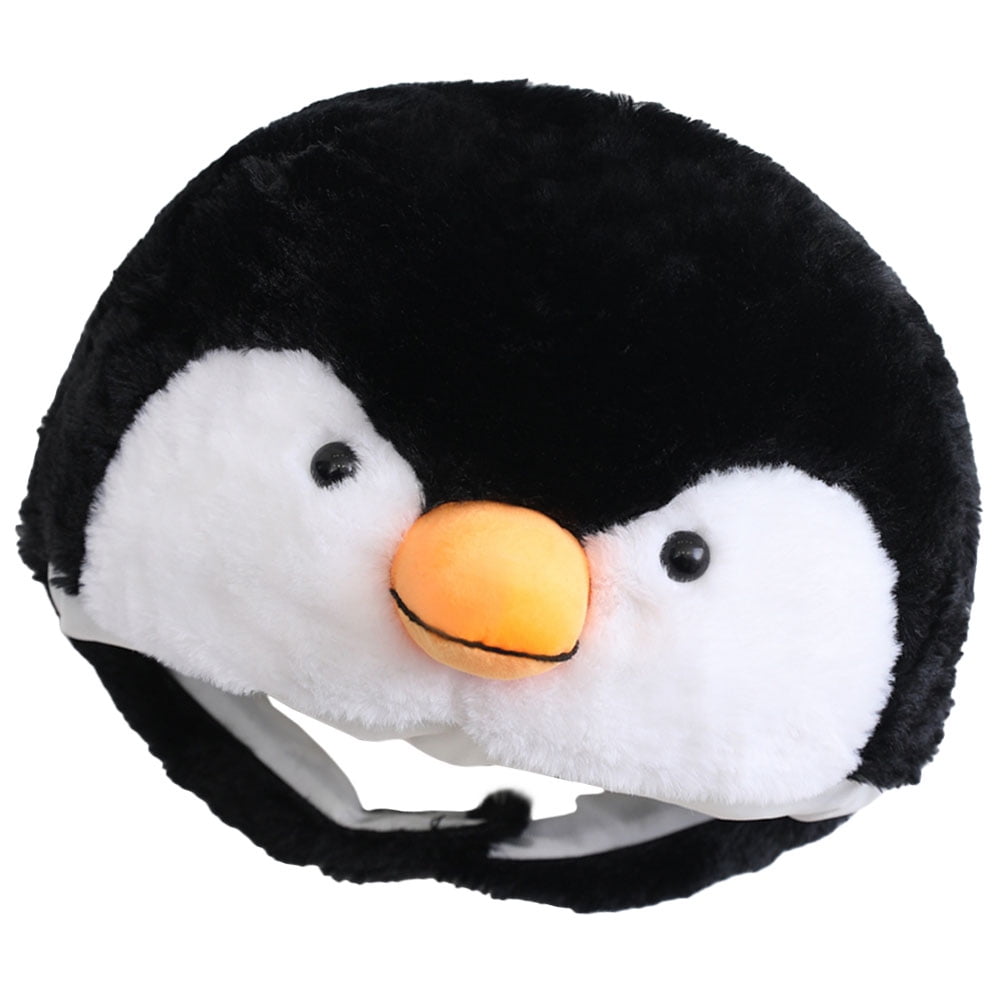 KAJNBN 1Pack Penguin Shape Hat Multi Color Cartoon Style Plush PP ...
