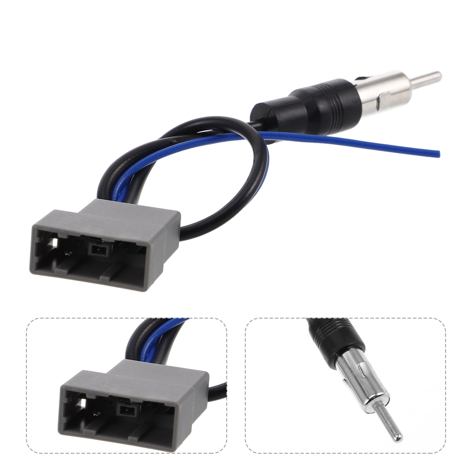 KAJNBN 1Pcs Car Audio Wire Connectors Plastic Antenna Adapter for CD ...