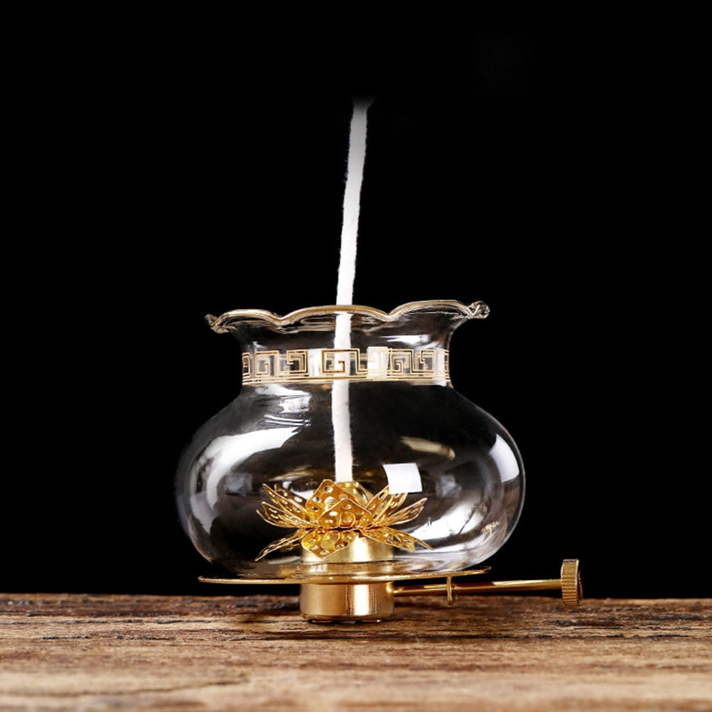 KAJNBN 1Pcs Windproof Lampshade 9x9cm Transparent For Kerosene Lamp ...