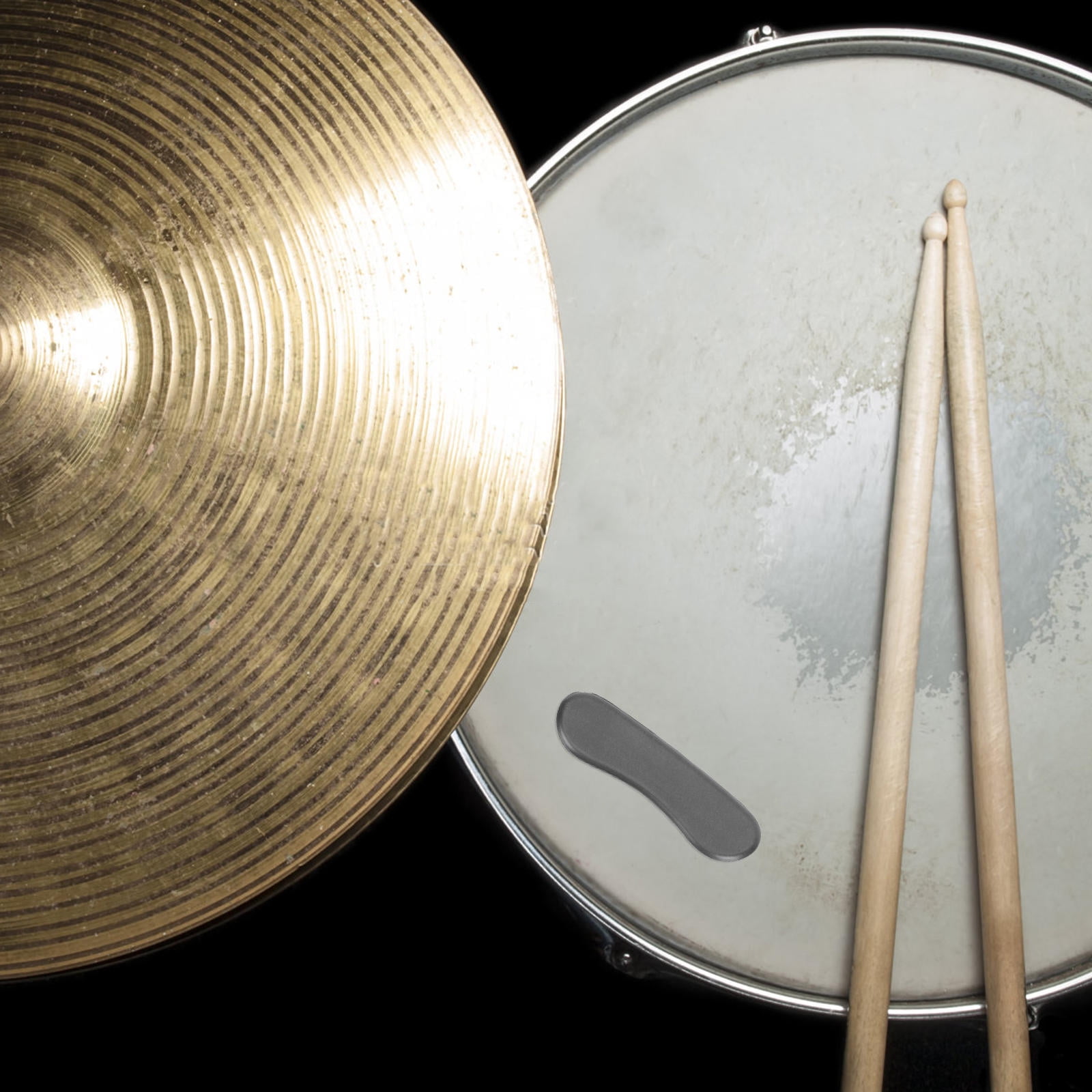 KAJNBN 1Set Drum Mute Pads with Damping System for Drummers 3.93X0.79X0.20in - Walmart.com