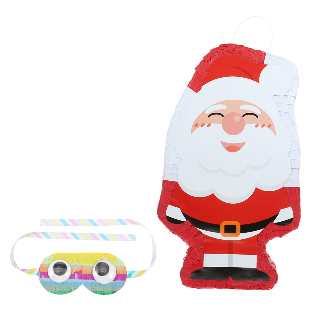 KAJNBN 1Set Paper Santa Clause Pinata Adornment Filled with Candies for ...