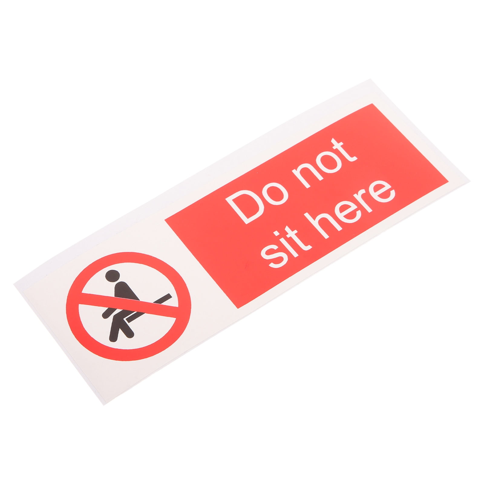 KAJNBN 1Set Practical PVC Adhesive Sticker for Industrial Safety Do Not ...