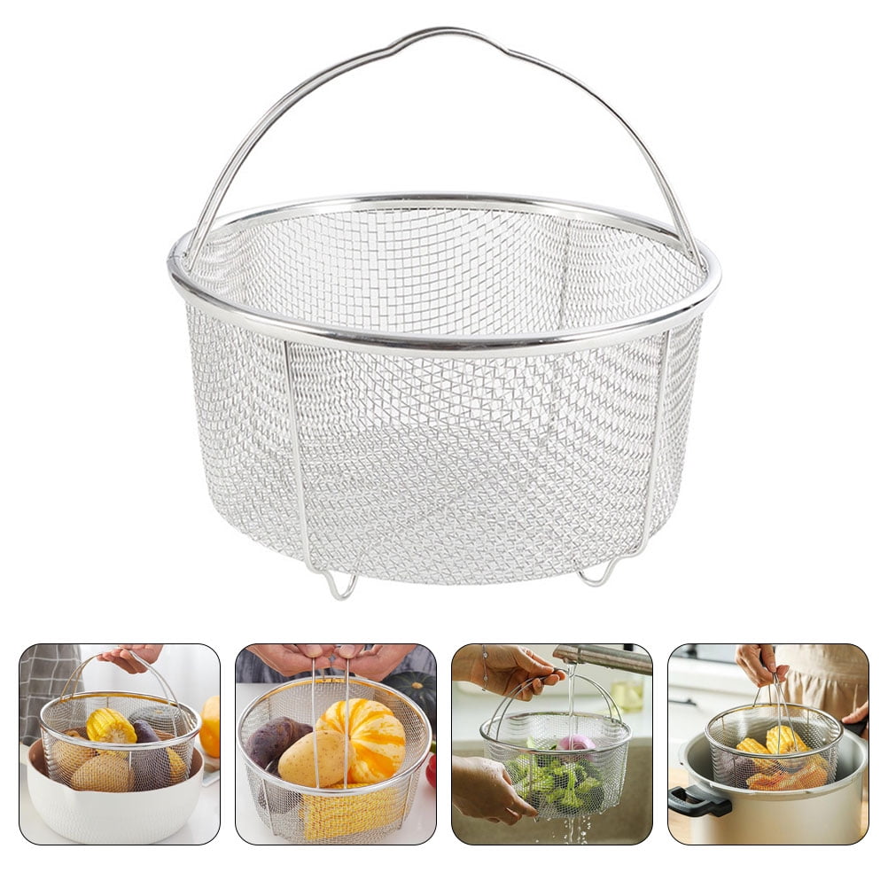 KAJNBN 1Set Rectangular Stainless Steel Frying Basket for Fried Food ...