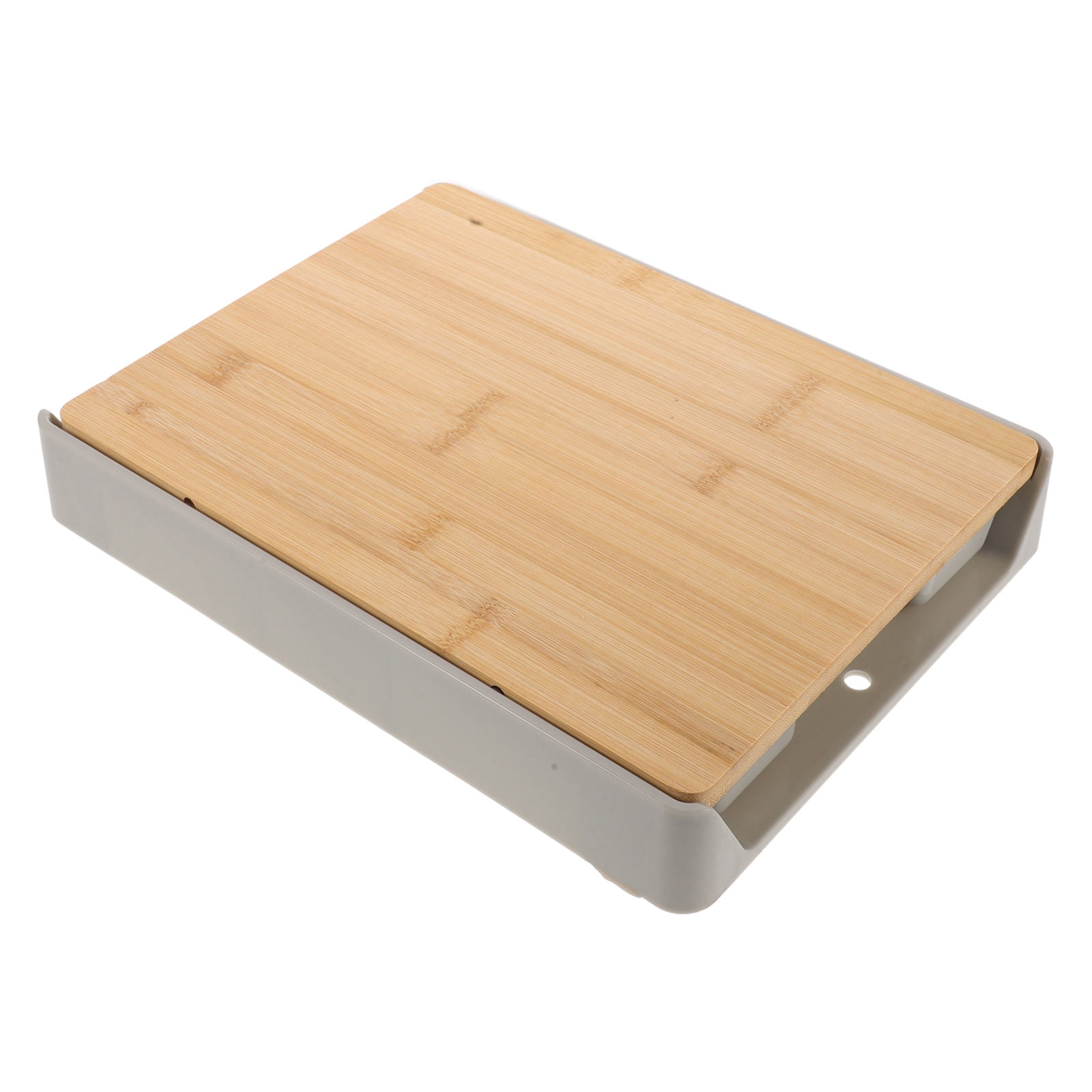 KAJNBN 1Set Wooden Cutting Boards For Kitchen With Removable Trays ...
