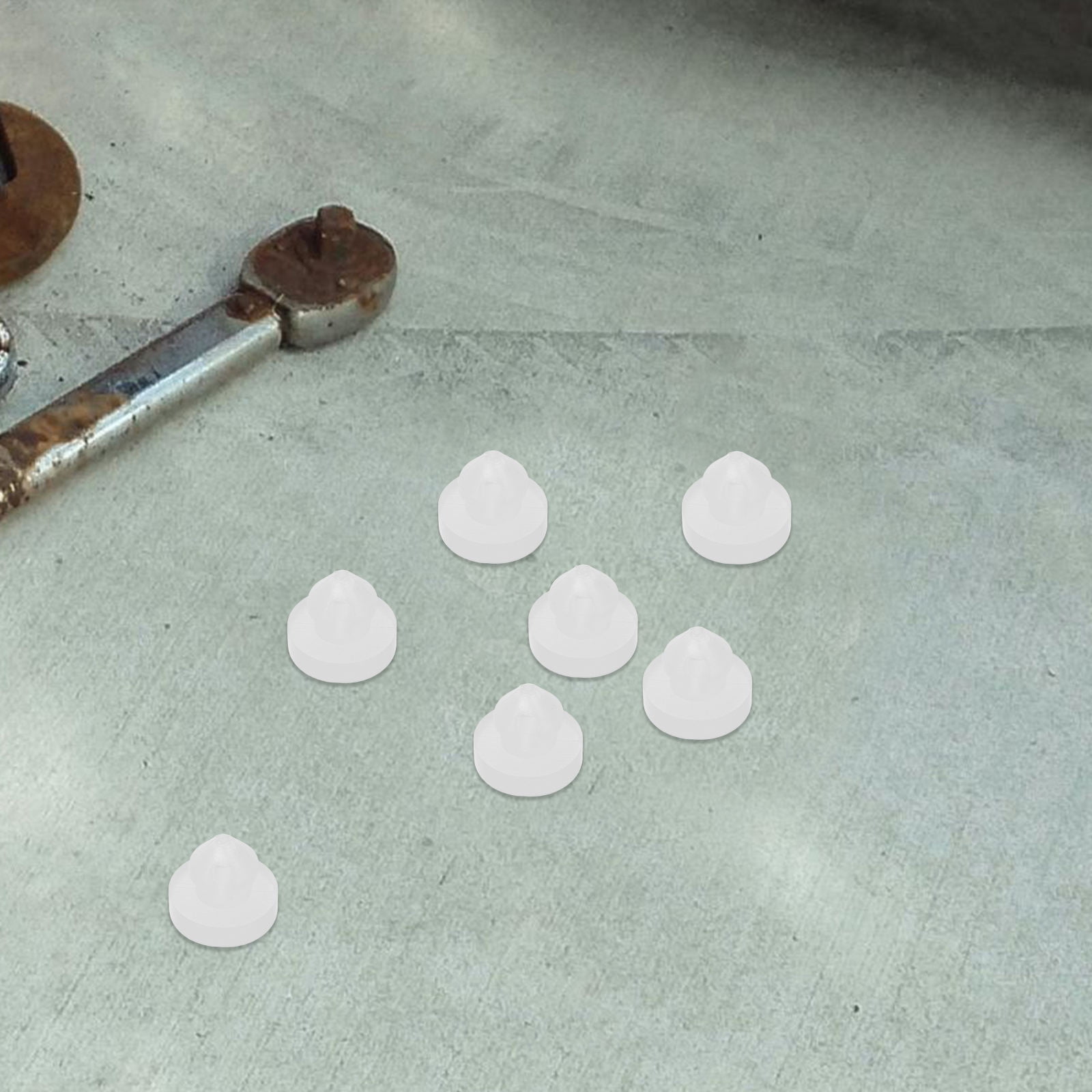 KAJNBN 20Pcs Brake Pedal Stop Pad Rubber Construction For Quick ...