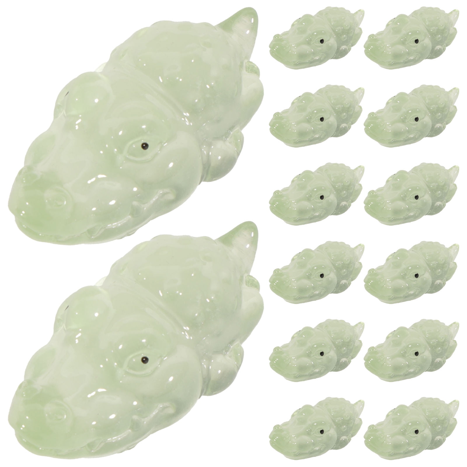 KAJNBN 20Pcs Miniature Alligator Figurines Cute Animal Figurines For ...