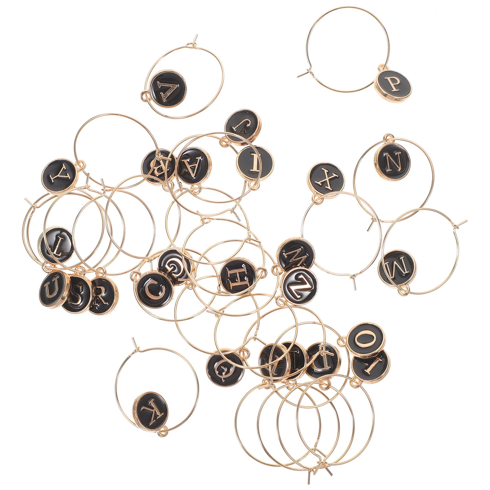 KAJNBN 26Pcs Party Glass Markers Wine Glass Marker Drinking Glass ...