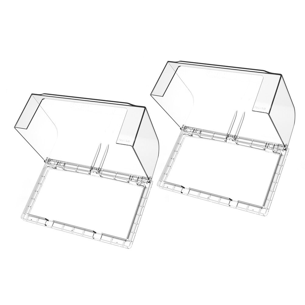KAJNBN 2Pcs Transparent Rectangular Socket Covers for Splash Surface ...