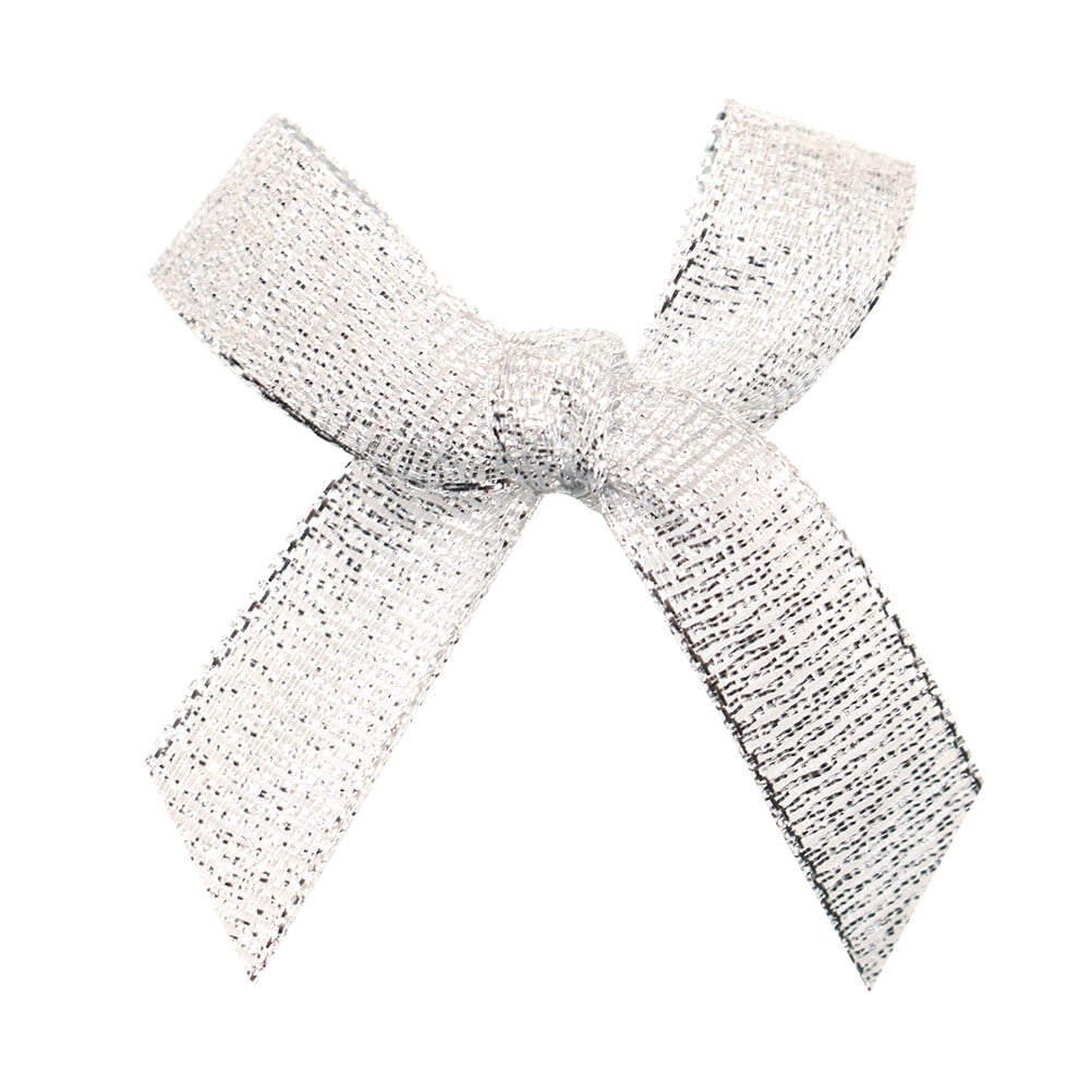 KAJNBN 32Set Shoe Decorations Silver Bowknots for DIY Enthusiasts and ...