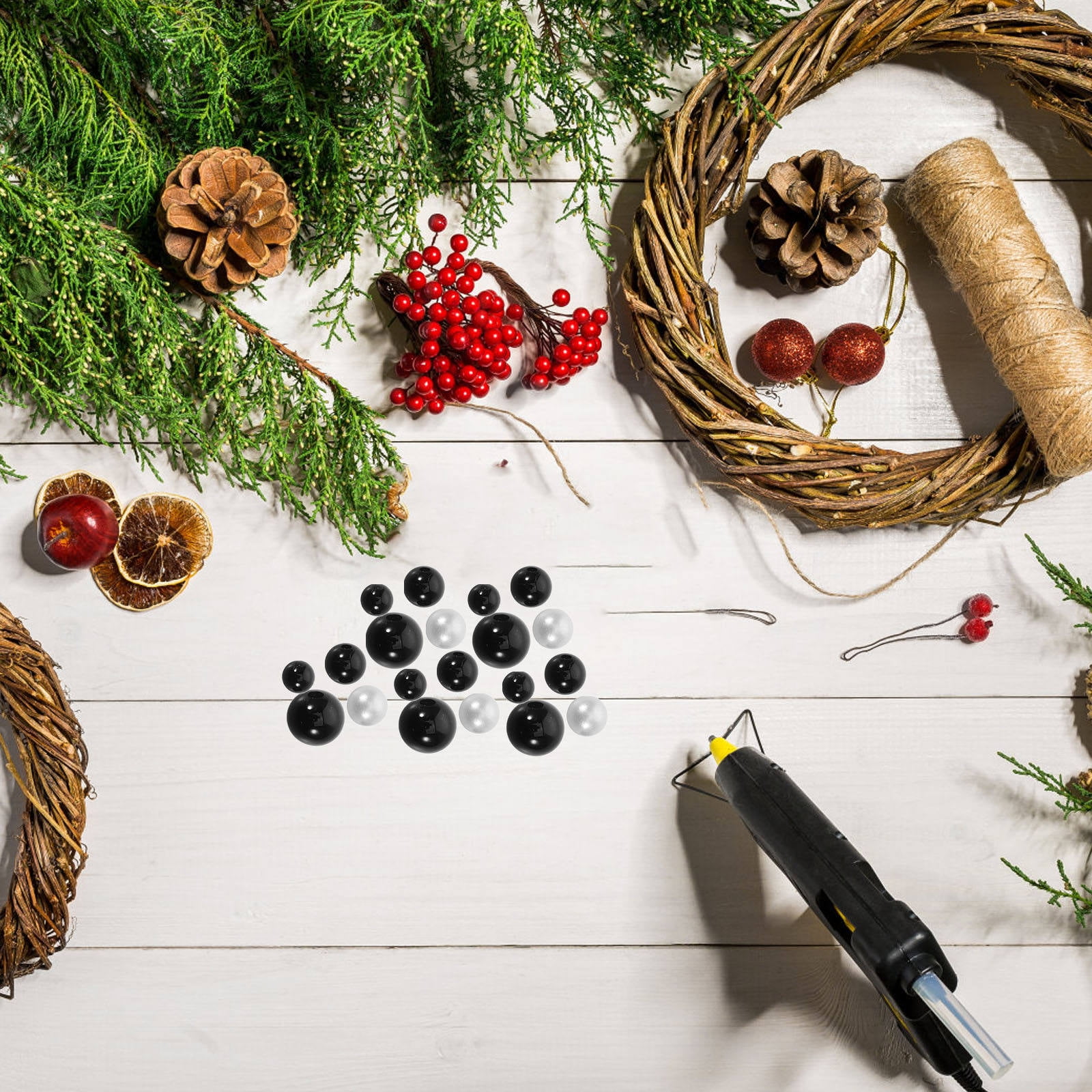 KAJNBN 350Pcs Floating Vase Fillers Abs Material 10mm Size Design ...