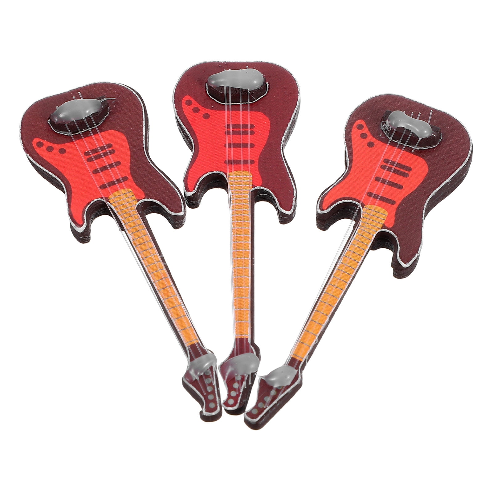 KAJNBN 3Pcs Mini House Guitar Plastic Mini Guitar Model For Children ...