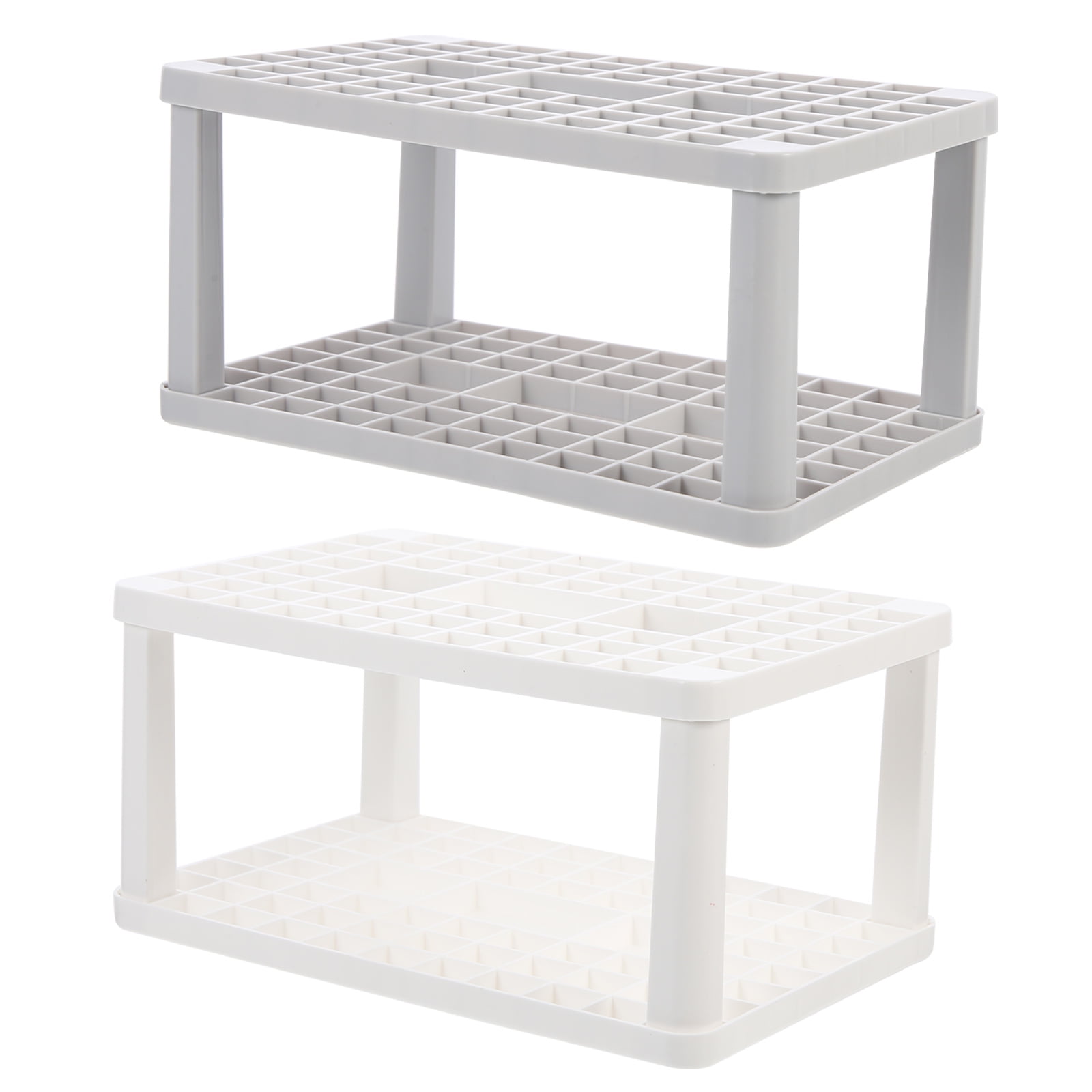 KAJNBN 4Set Pen Brushes Organizer Multi-Grid Rack for Vanity Table ...