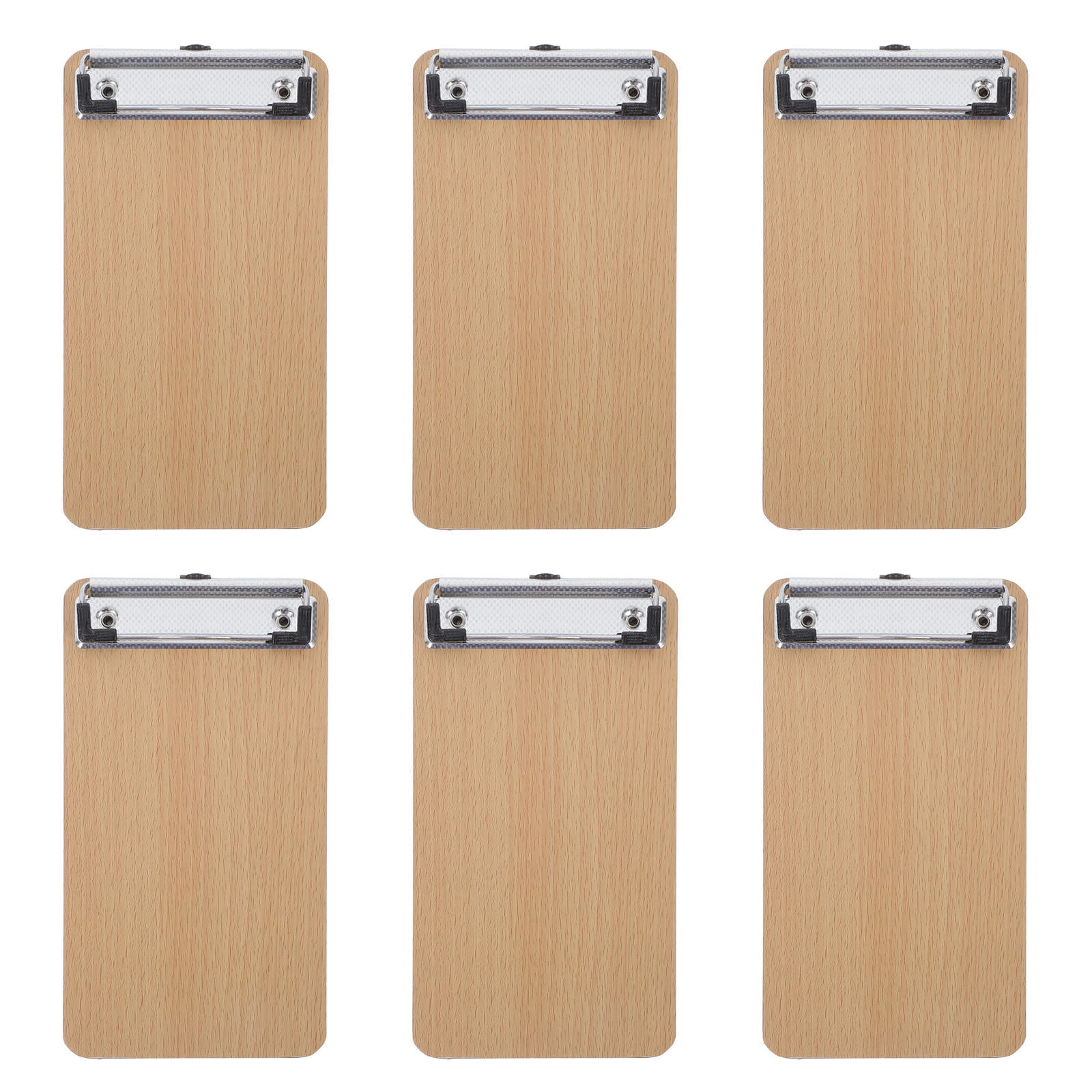 KAJNBN 6Pcs Khaki Wooden Clipboard For Holding Menus In Restaurants ...