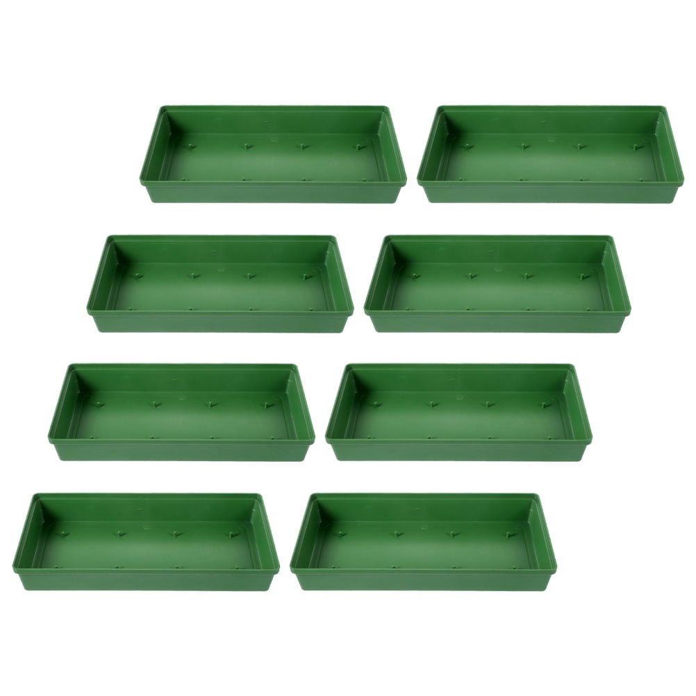 KAJNBN 8Pcs Green Plastic Flower Foam Trays for Diy Flower Arrangement ...