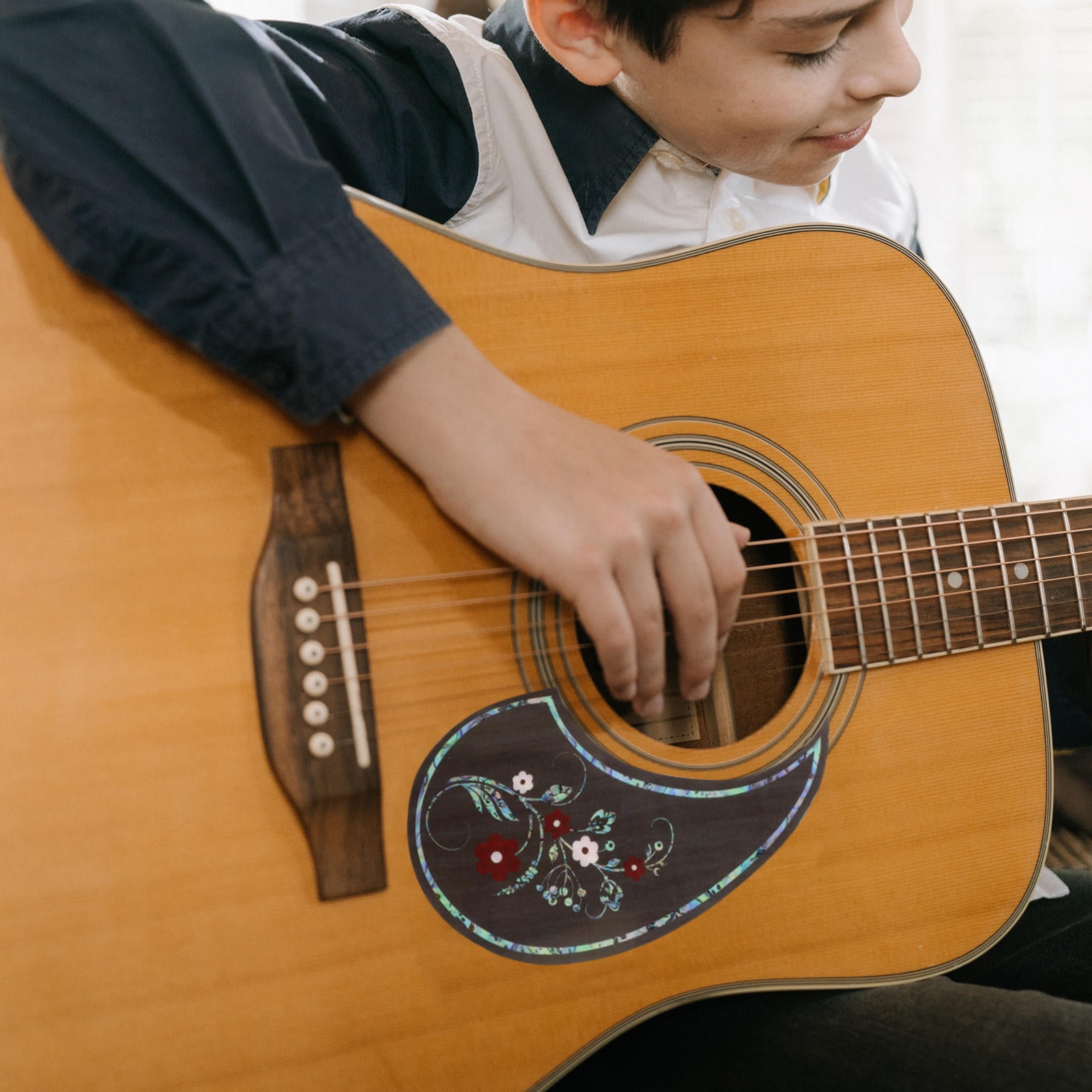 KAJNBN Assorted Color 1Set Guitar Pickguard Decal for Strumming and ...