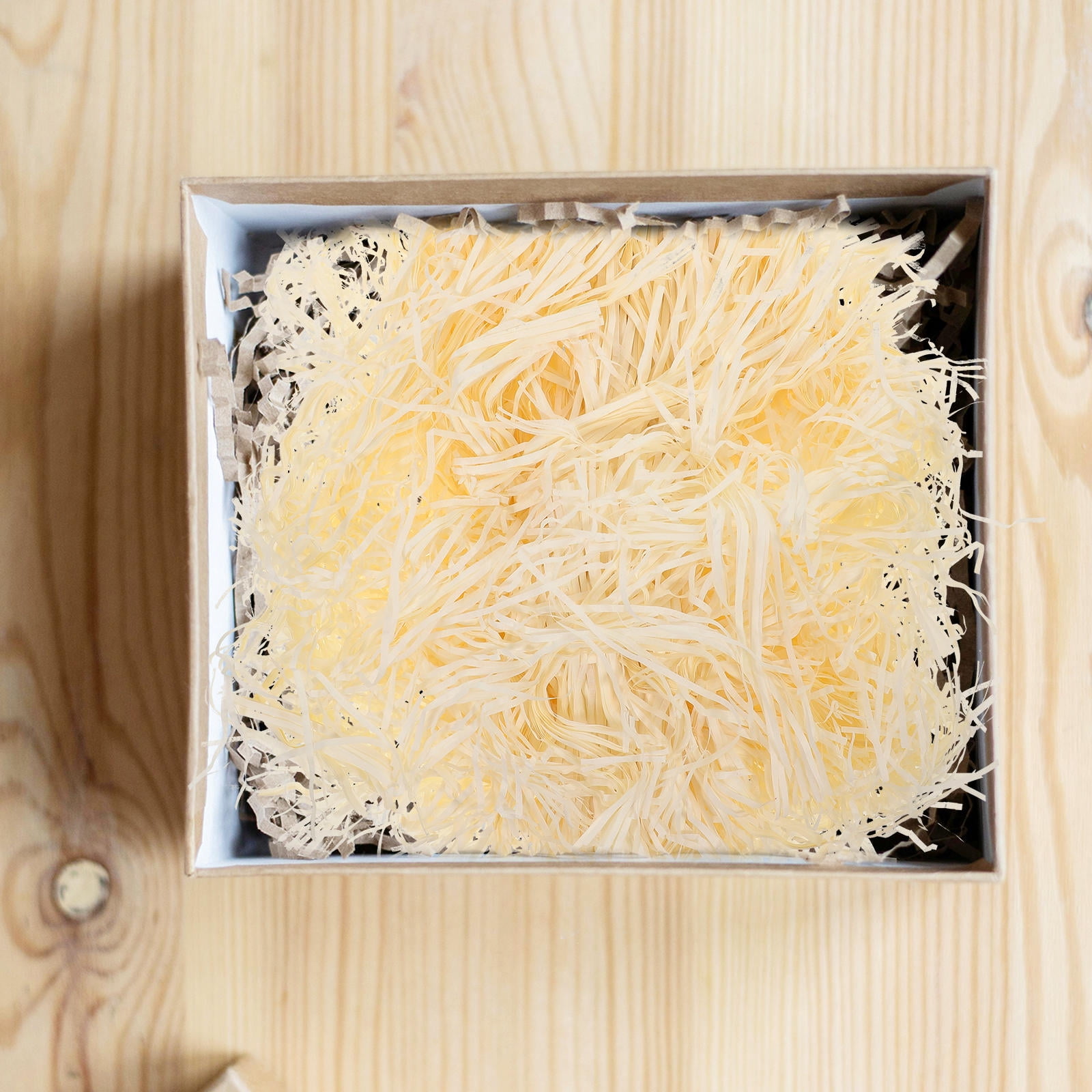 KAJNBN Beige Tissue Paper Crinkle Filler For Holiday Crafts And Packing ...